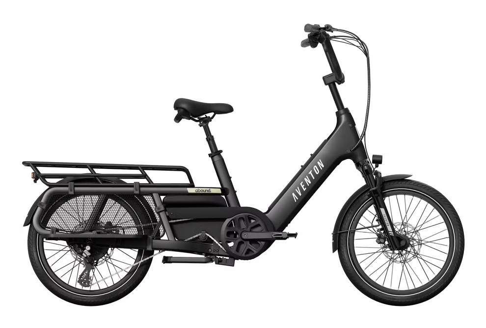 Aventon Abound LR Cargo E-Bike – Family Funsports